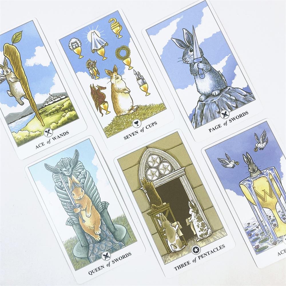 Lunalapin Rabbit Tarot Deck & Guidebook