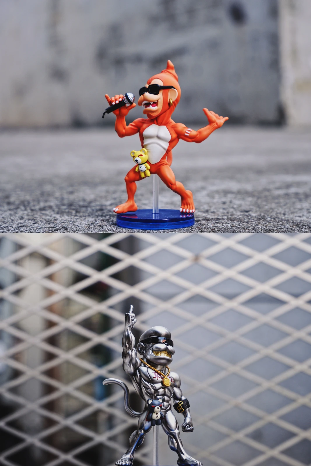 Etemon & Metal Etemon - Digimon Resin Statue - MDS Studio