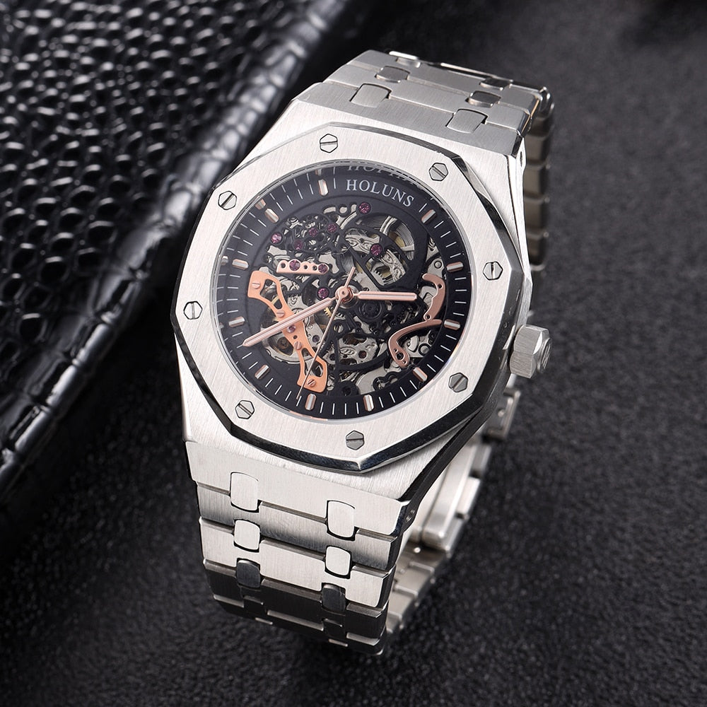 Mechanical Screw Head Watch