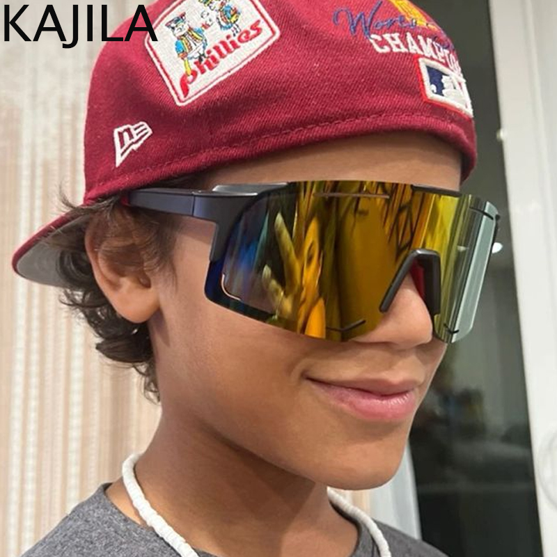 Oversized Sports Square Sunglasses Men Women 2024 Luxury Brand ...