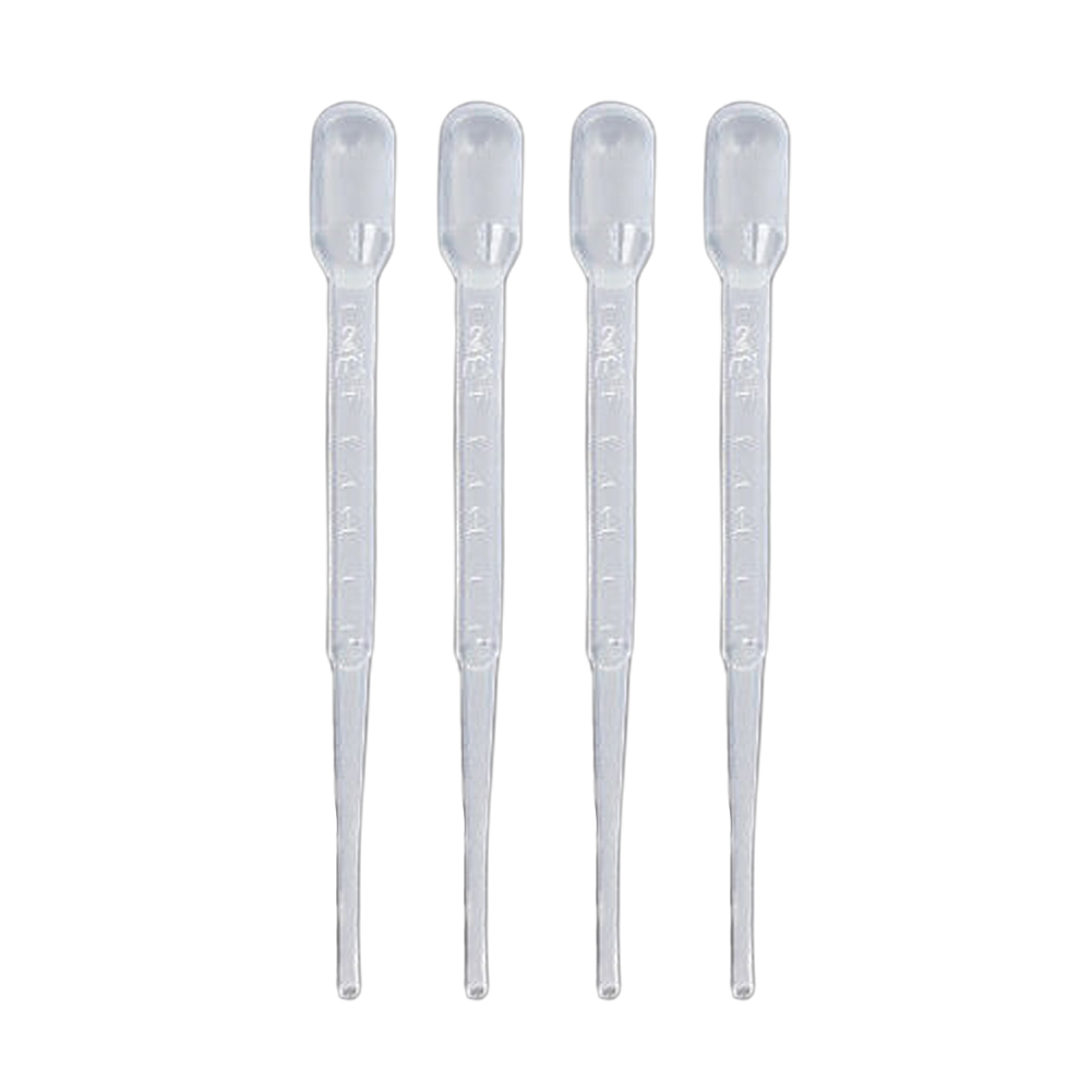 50pcs Graduated Pipettes Dropper Plastic Disposable Transfer Pipettes (1ml)