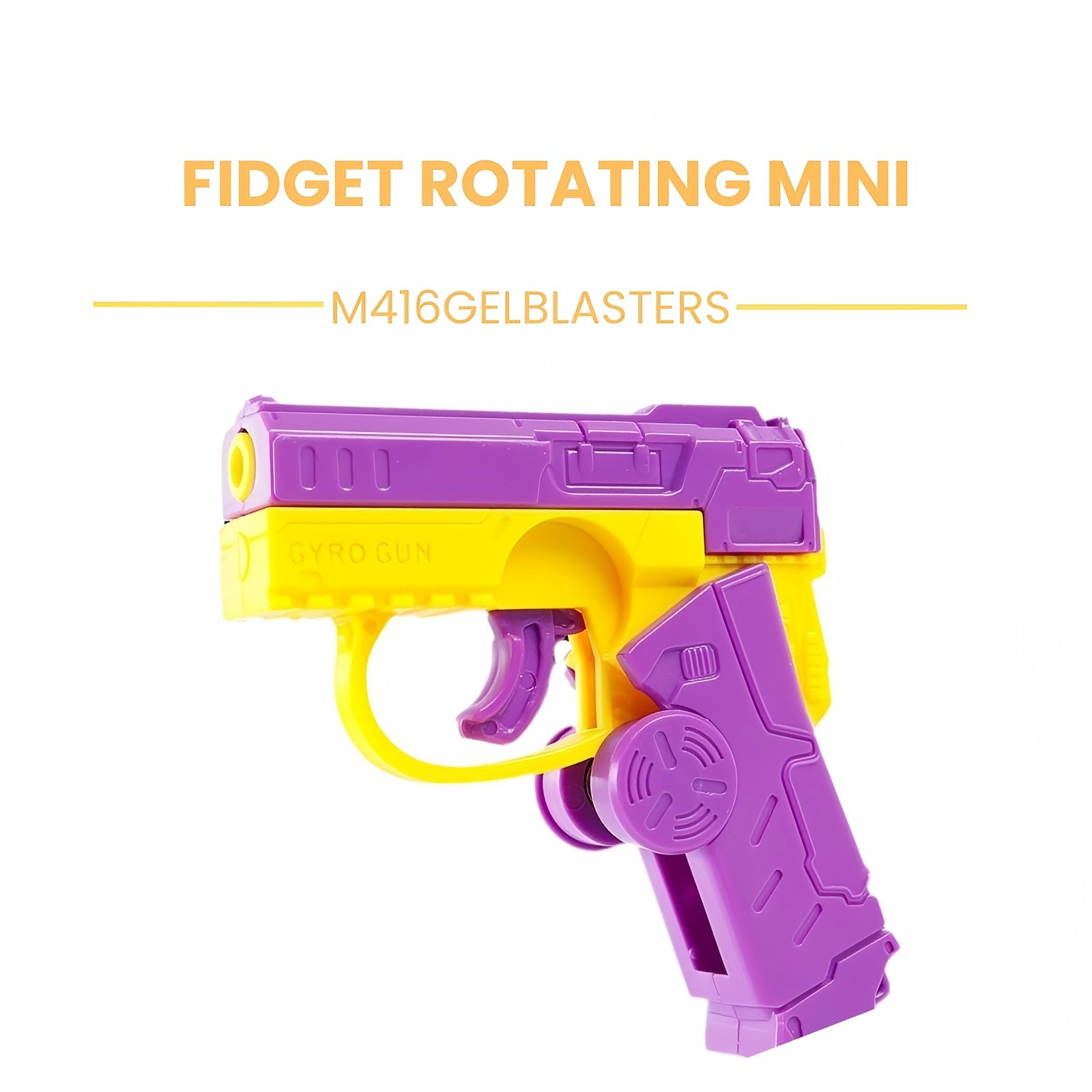 Fidget Rotating Mini Shooting Toy - Stress Relief for Kids & Adults