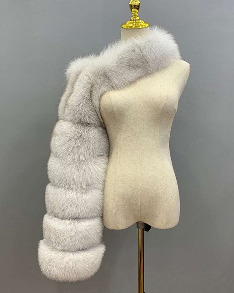 Fashion Fur Sleeve