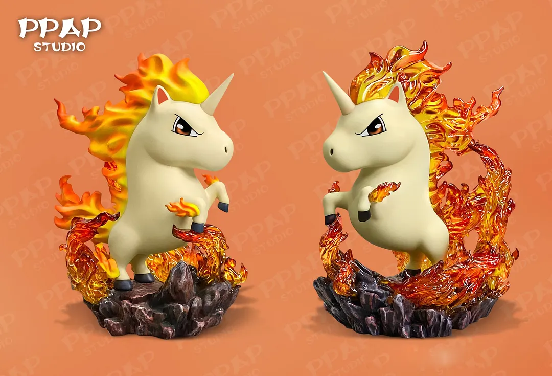 Fatty Little Rapidash - Pokemon Resin Statue - PPAP Studios