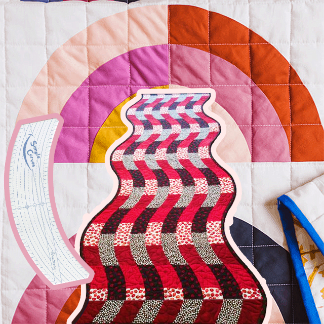 Simple Curved Quilting Ruler