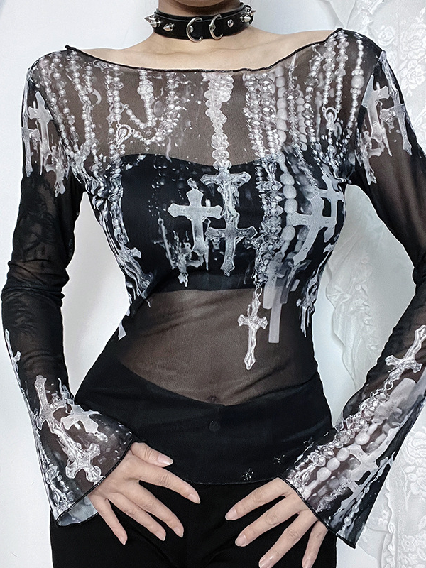Goth Tops | Punky Tops | Chic Tops | Dark Tops | Y2K Tops | Lolita Tops ...