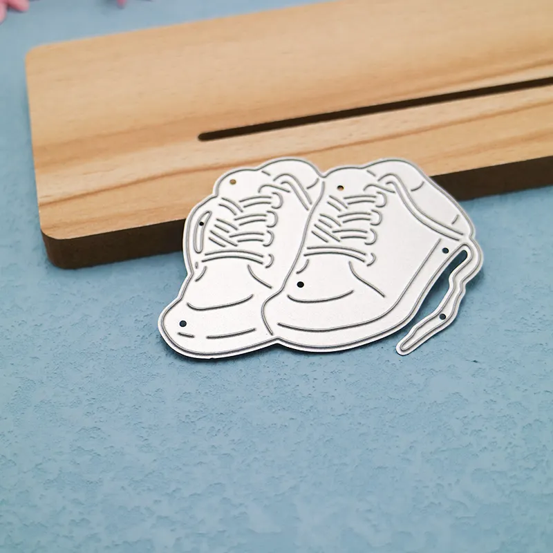 Nigikala Cutting Dies Shoe Scrapbook Embossing Album Cover Blade Punch ...