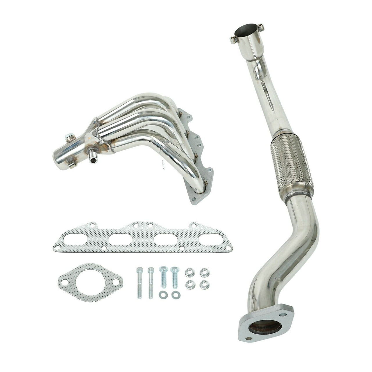 EXHAUST HEADER STAINLESS STEEL FITS MITSUBISHI ECLIPSE 2.0 95-99 1995 ...