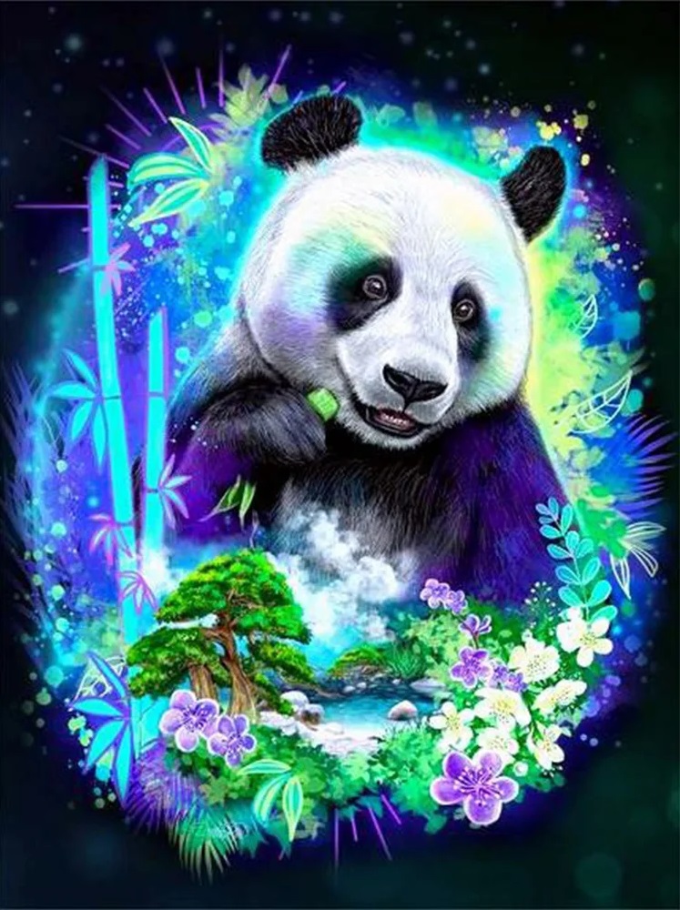 DIY Painting By Numbers | Panda - 40*50cm