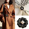 (🎅EARLY CHRISTMAS SALE-49% OFF) Women's Elegant Pearl Floral Scarf Ring ...
