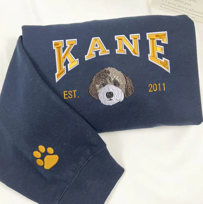 Personalized Pet Embroidered