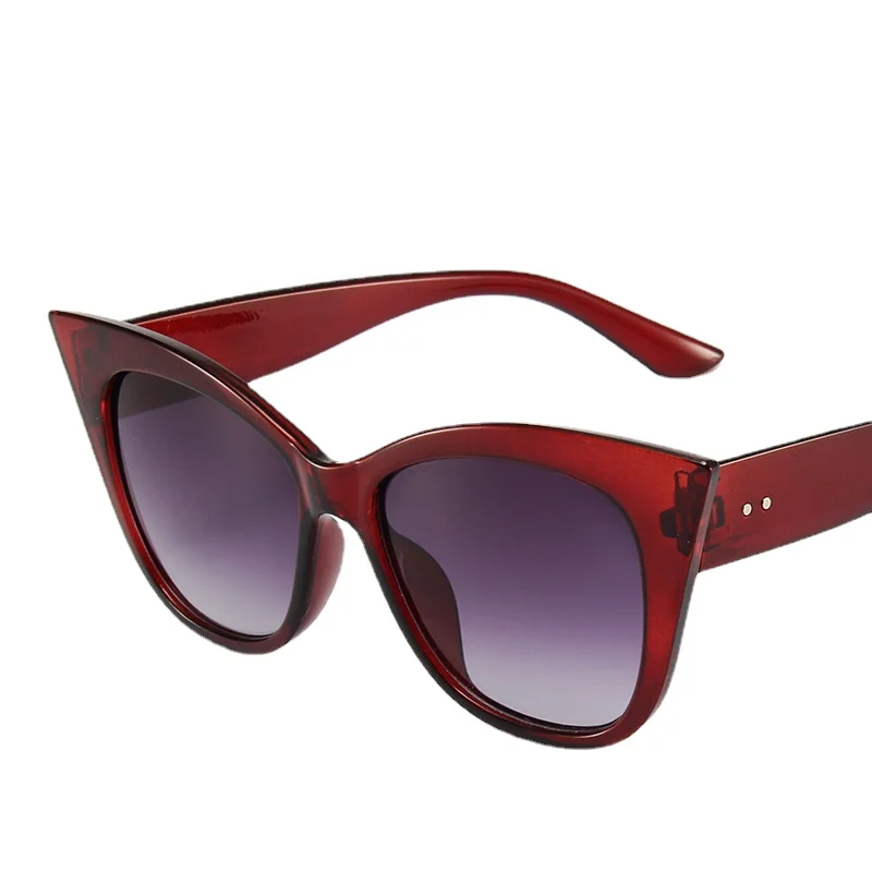 NewWoman Big Frame Cat Sun Glasses Female Cat Eye Sunglasses Retro ...