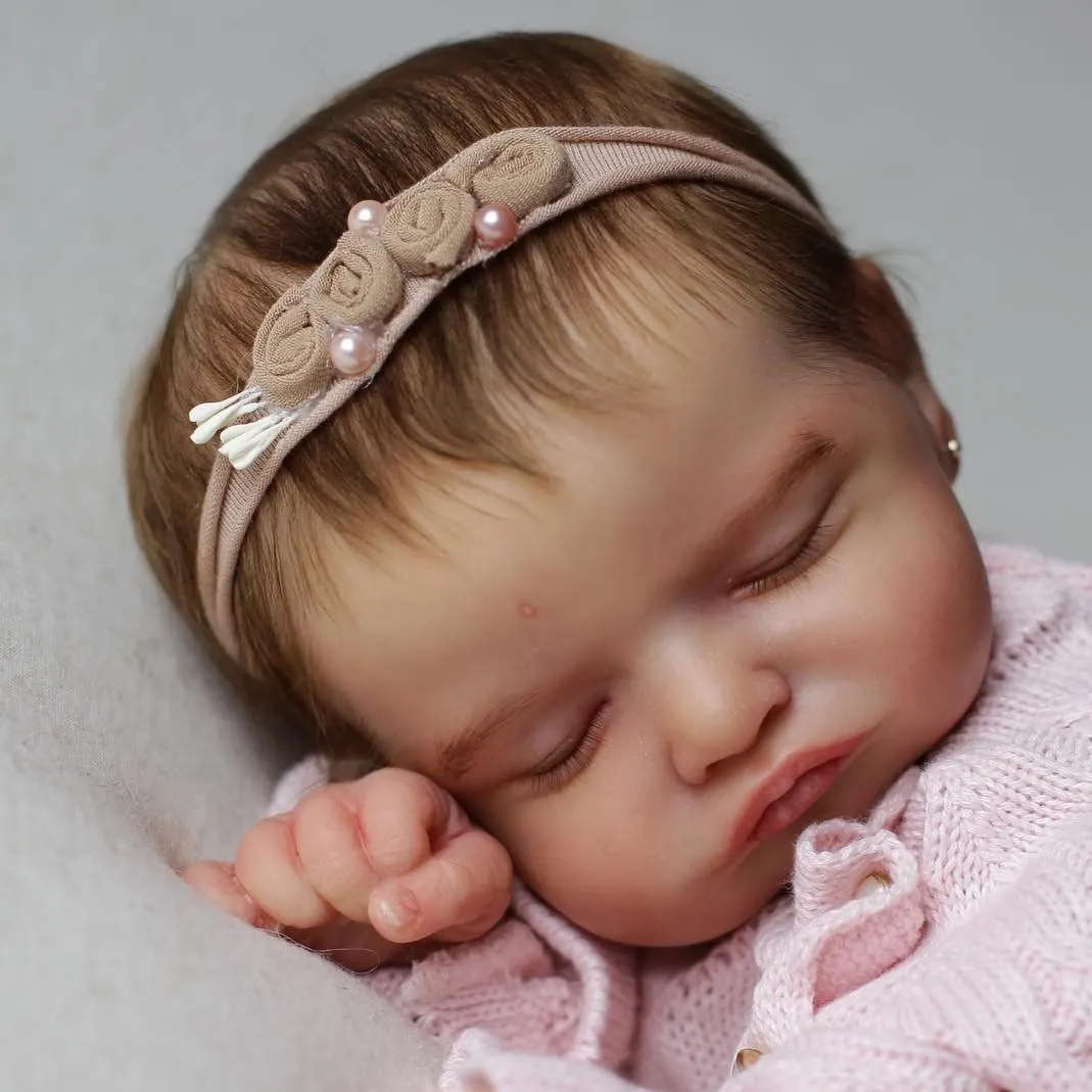 20" Fantasy Reborn Doll Girl Belle,Realistic Handmade Baby Doll Girl ...