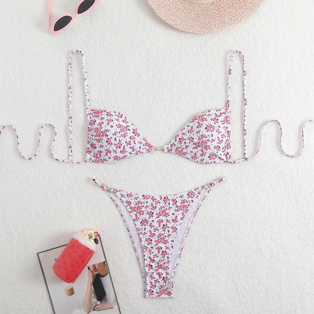 Billionm 2025 New Leopard Print Sexy Bikini Sling Swimsuit Female ...