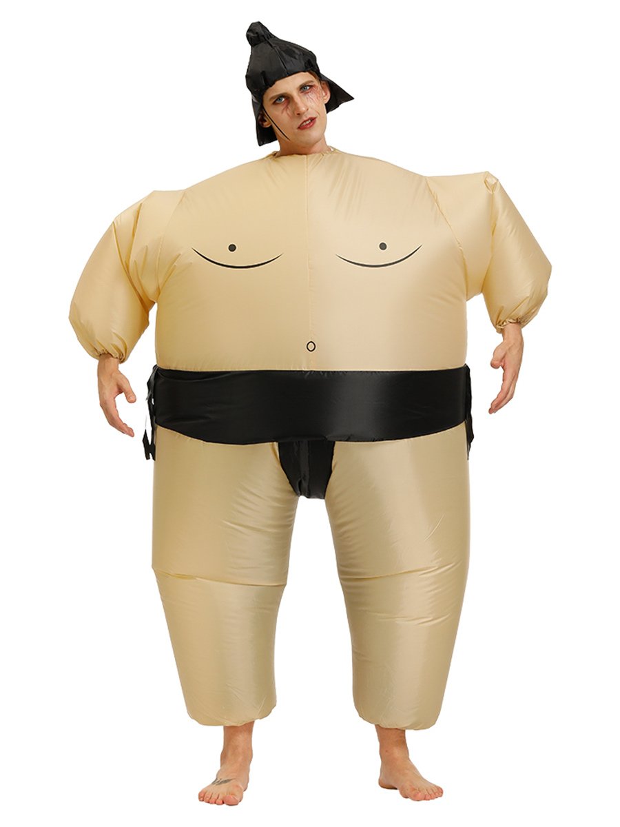 Halloween Costume Athletic Match Inflatable Performance Funny Wrestler ...