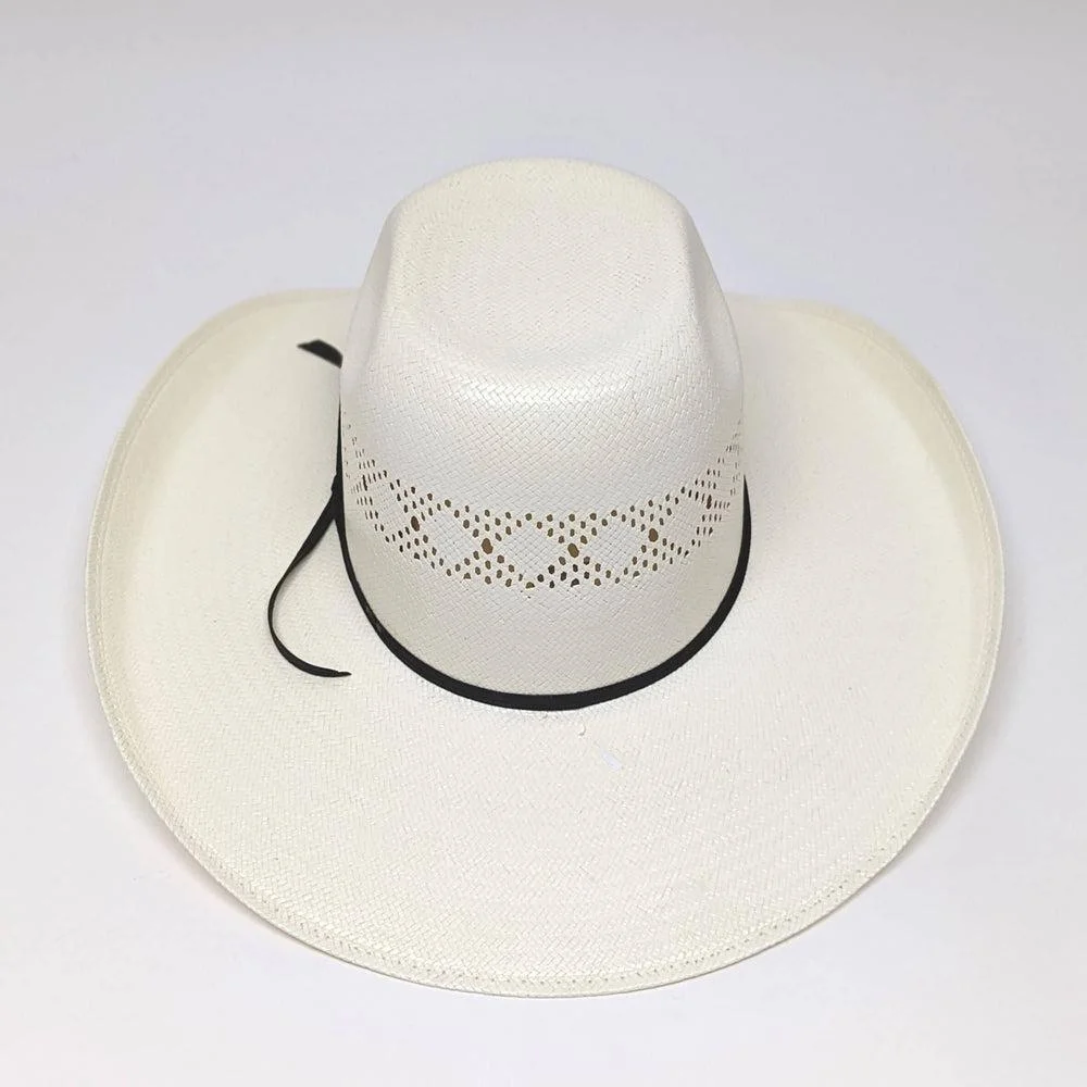 Elkhorn | CHL Open Crown Straw Cowboy Hat
