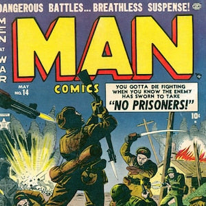28 ISSUES MAN Comics, Real Life Stories Comics, Action Comics, Rare ...