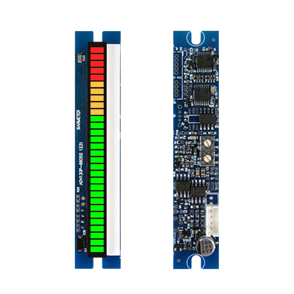 30 Segments 66mm LED Display Volume VU Audio Meter Level Meter LED VU ...