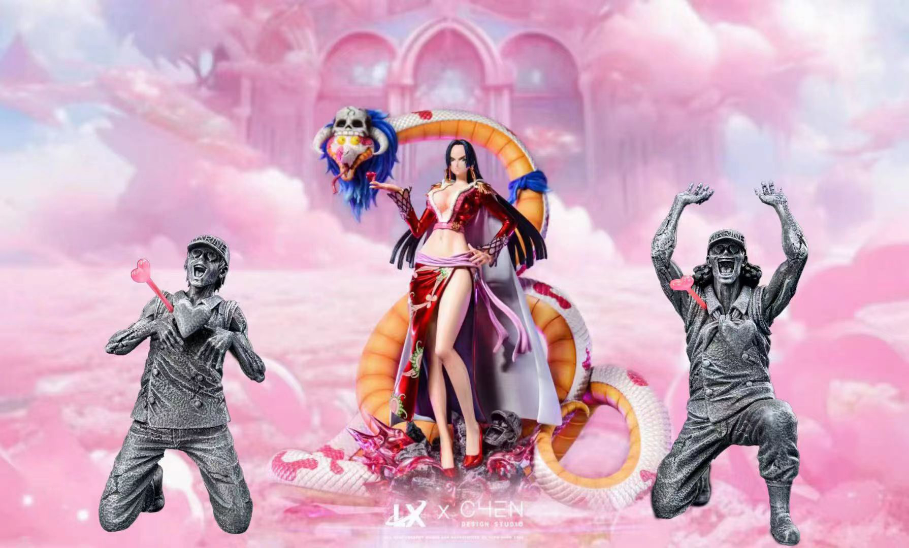 Petrified Marines Soldier - ONE PIECE Resin Statue - Mito Studio