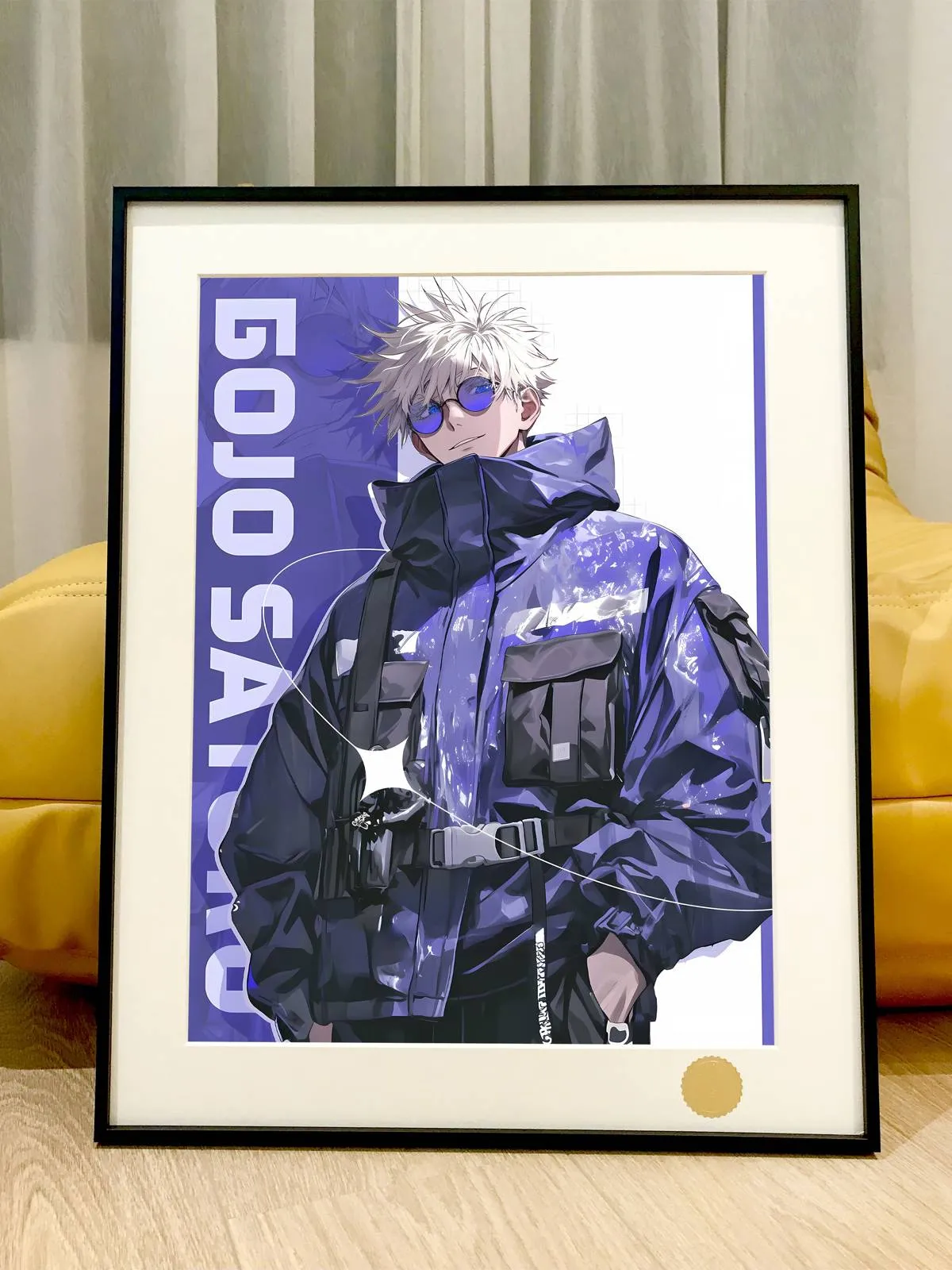 Fashion Gojo Satoru Wall Art: Stylish, Chic and Trendy Creation ...