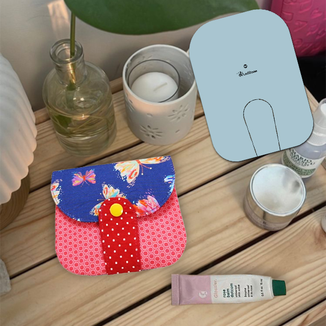 Button Coin Purse Sewing Template – With Tutorial