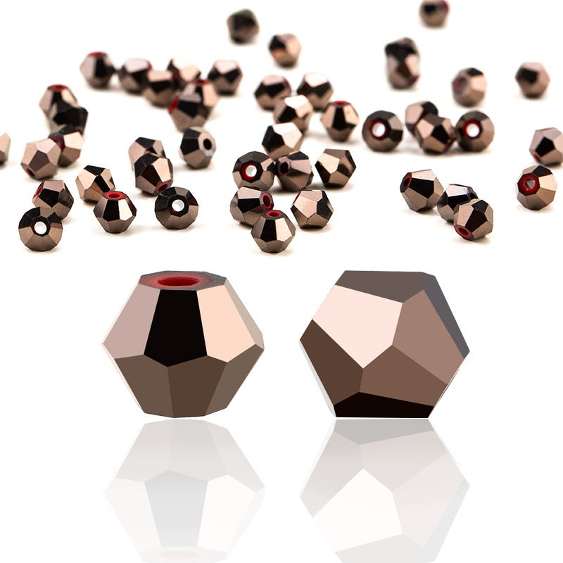 Plating Rhombus Embroidered Beads