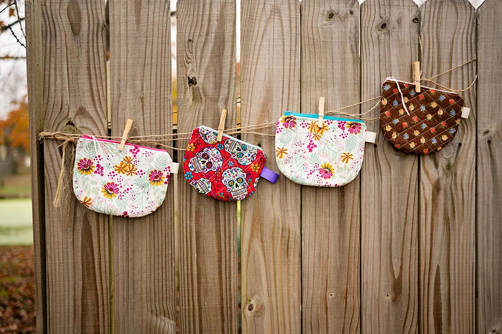 Mini coin purse template