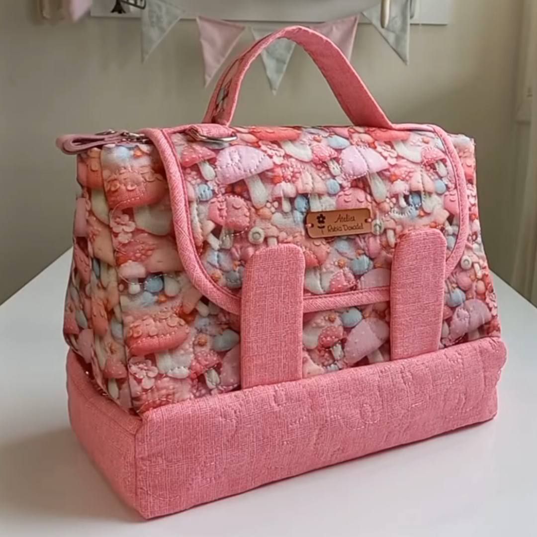 DIY Makeup/Tool Bag Templates Set - Included Instructions