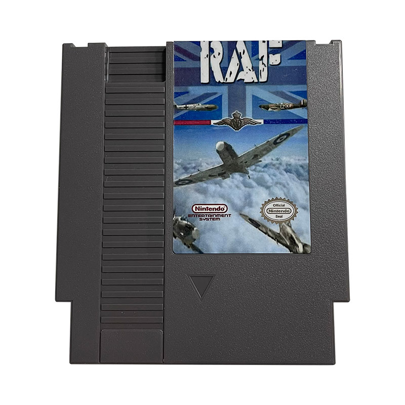 8 Bit NES Game Card - Journey to Silius/RAF World - NES Games Cartridge ...