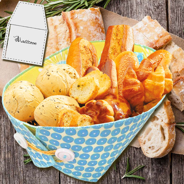 Easy Folding Basket Template - With Instructions