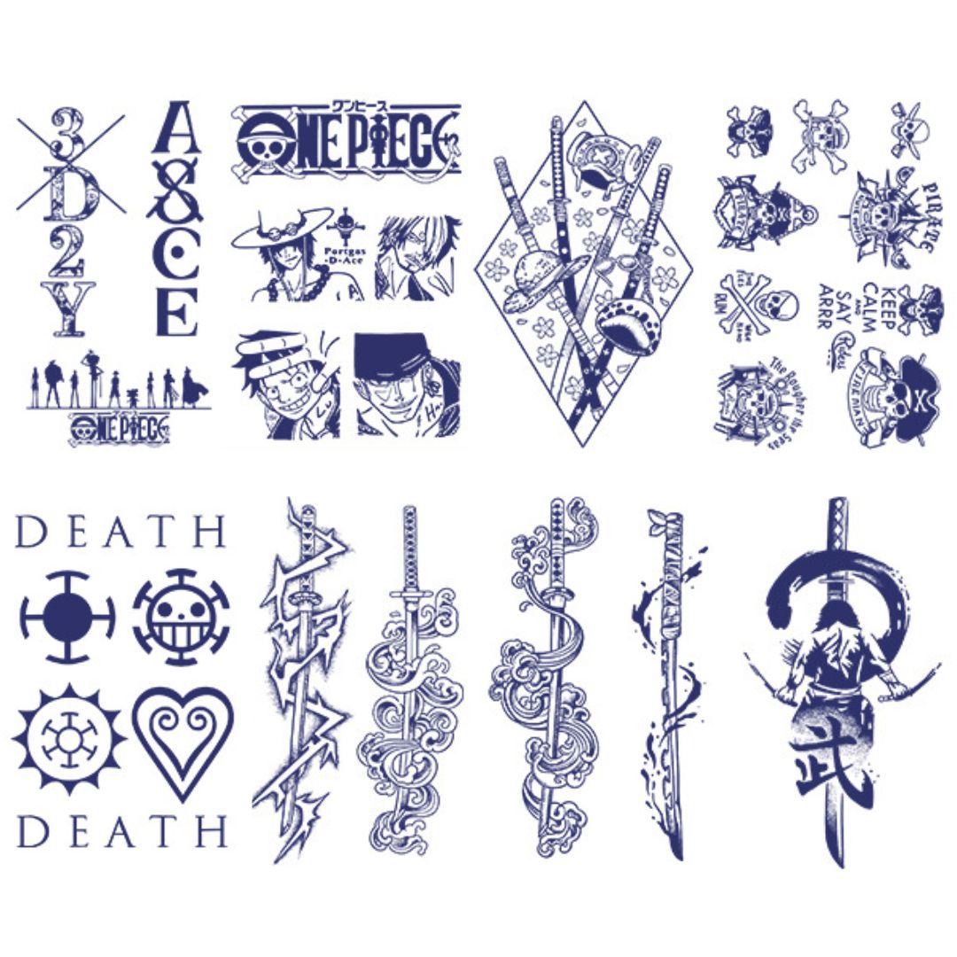 Japanese Anime Tattoos