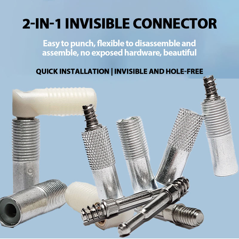 2-in-1 Invisible Connector Universal Tool for Wardrobe and Cabinet