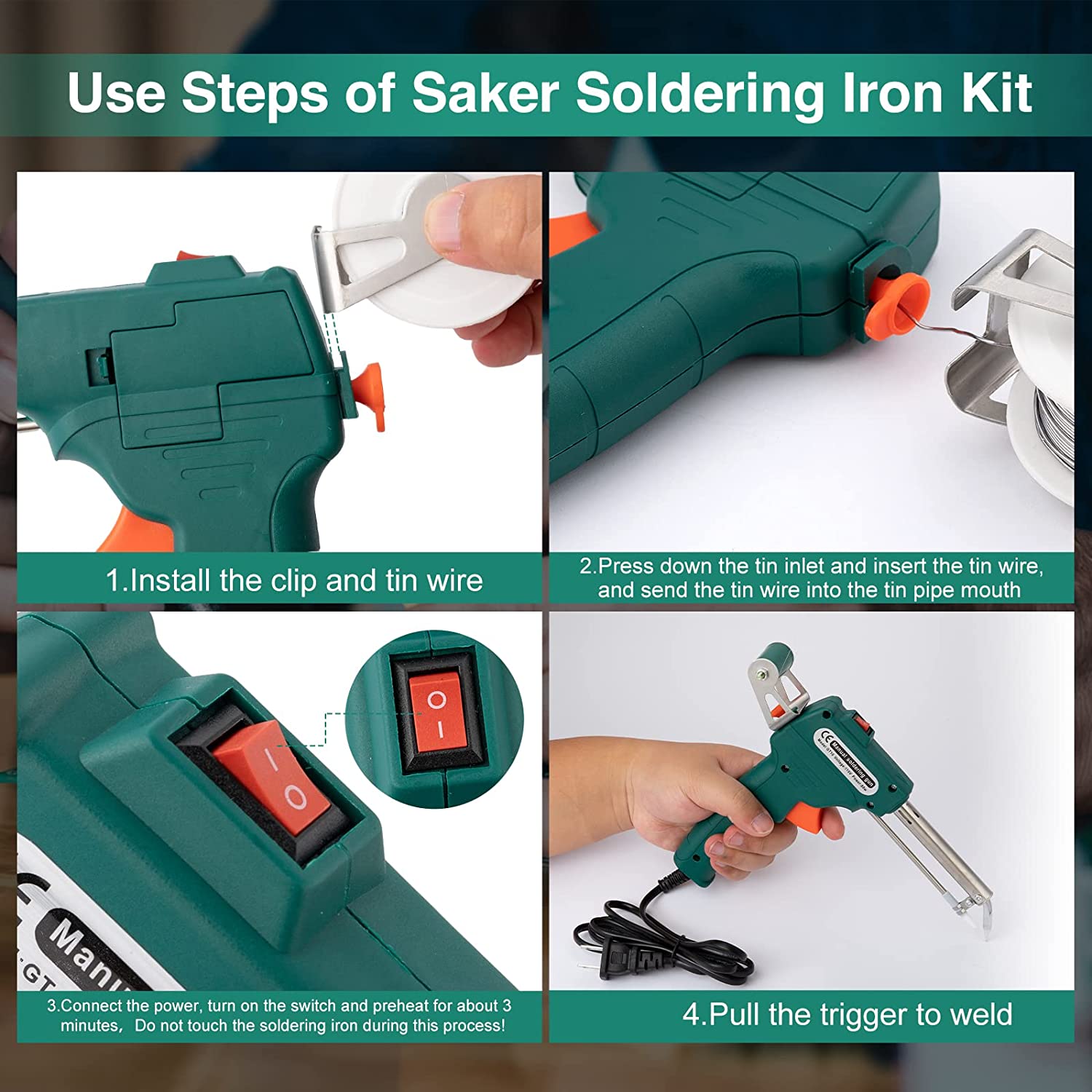 Saker Soldering Iron Kit