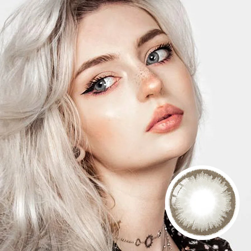 Diamond GLITTER GRAY Colored Contact Lenses