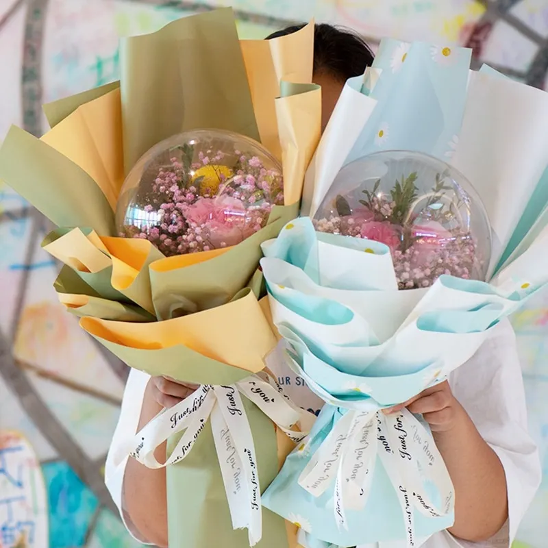Nigikala Ball Packaging Box Kawaii Bobo Packaging Ball DIY Flower ...