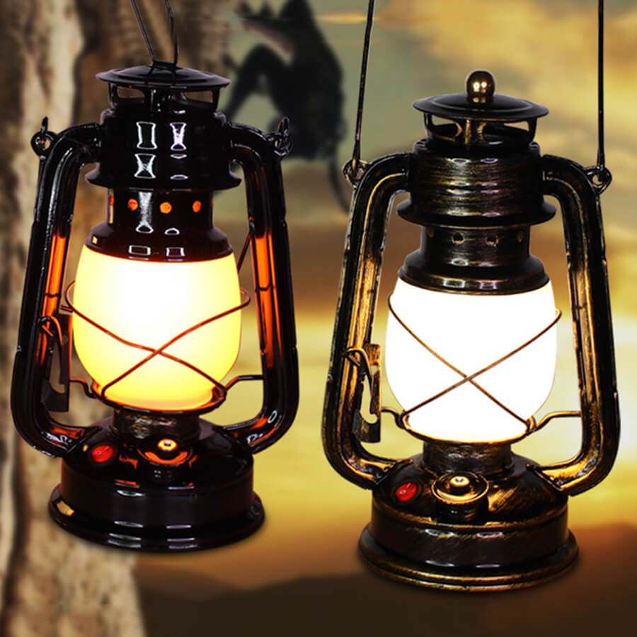 LED Retro Rechargeable Kerosene Lamp