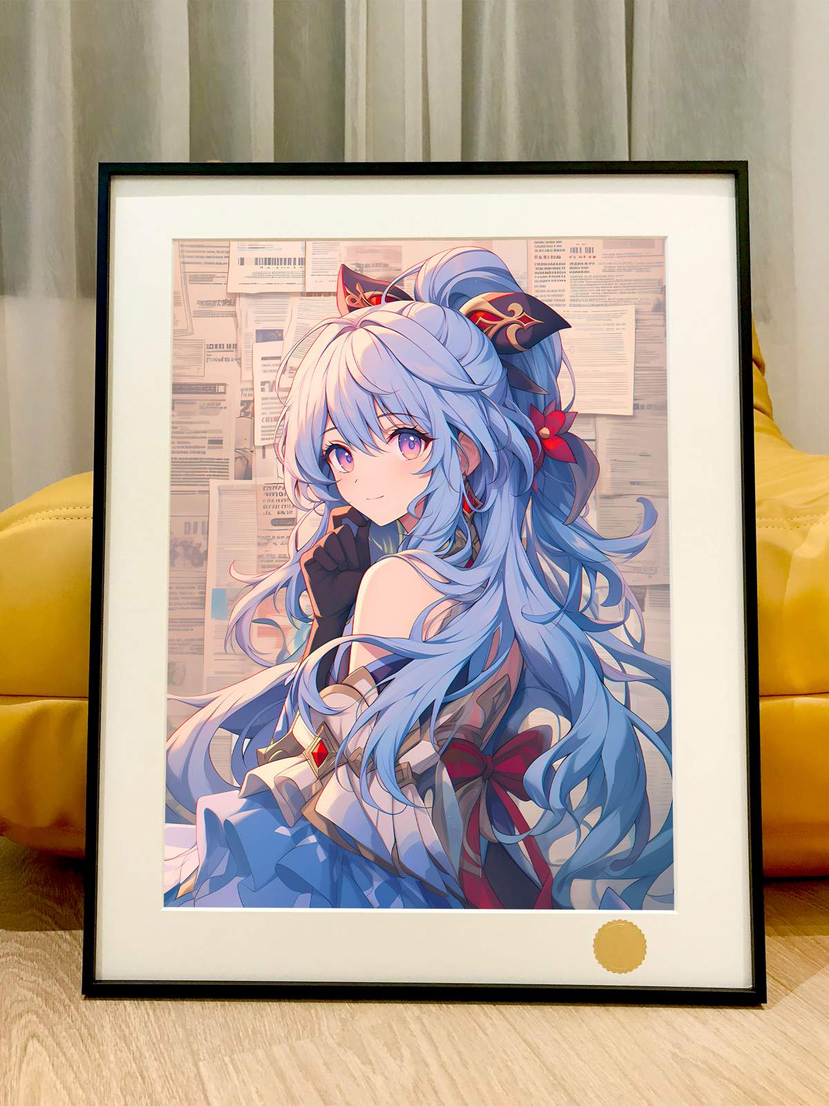 Ganyu Decorative Painting - Genshin Impact - Xingkong Studio