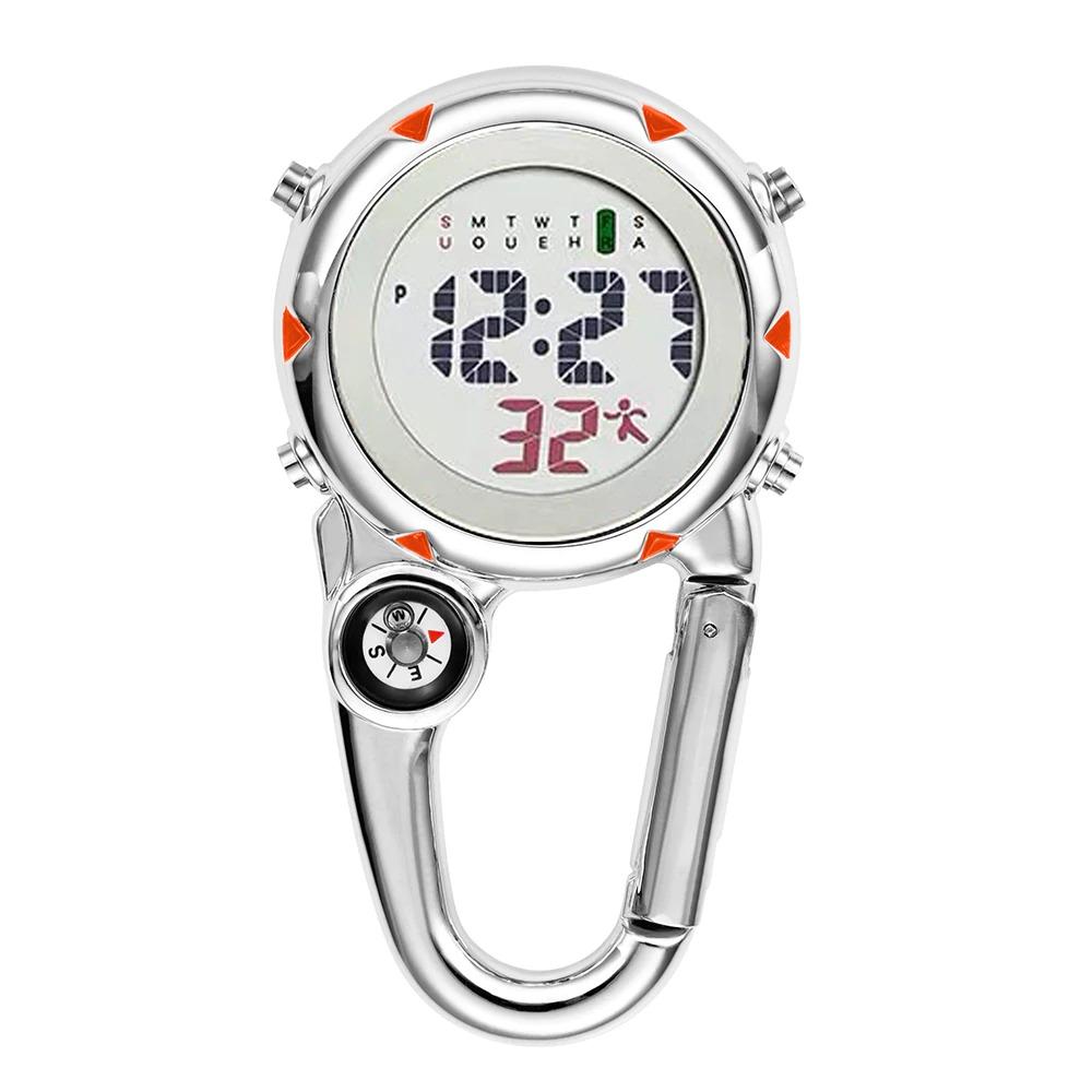 Mini Clip On Carabiner Digital Watch