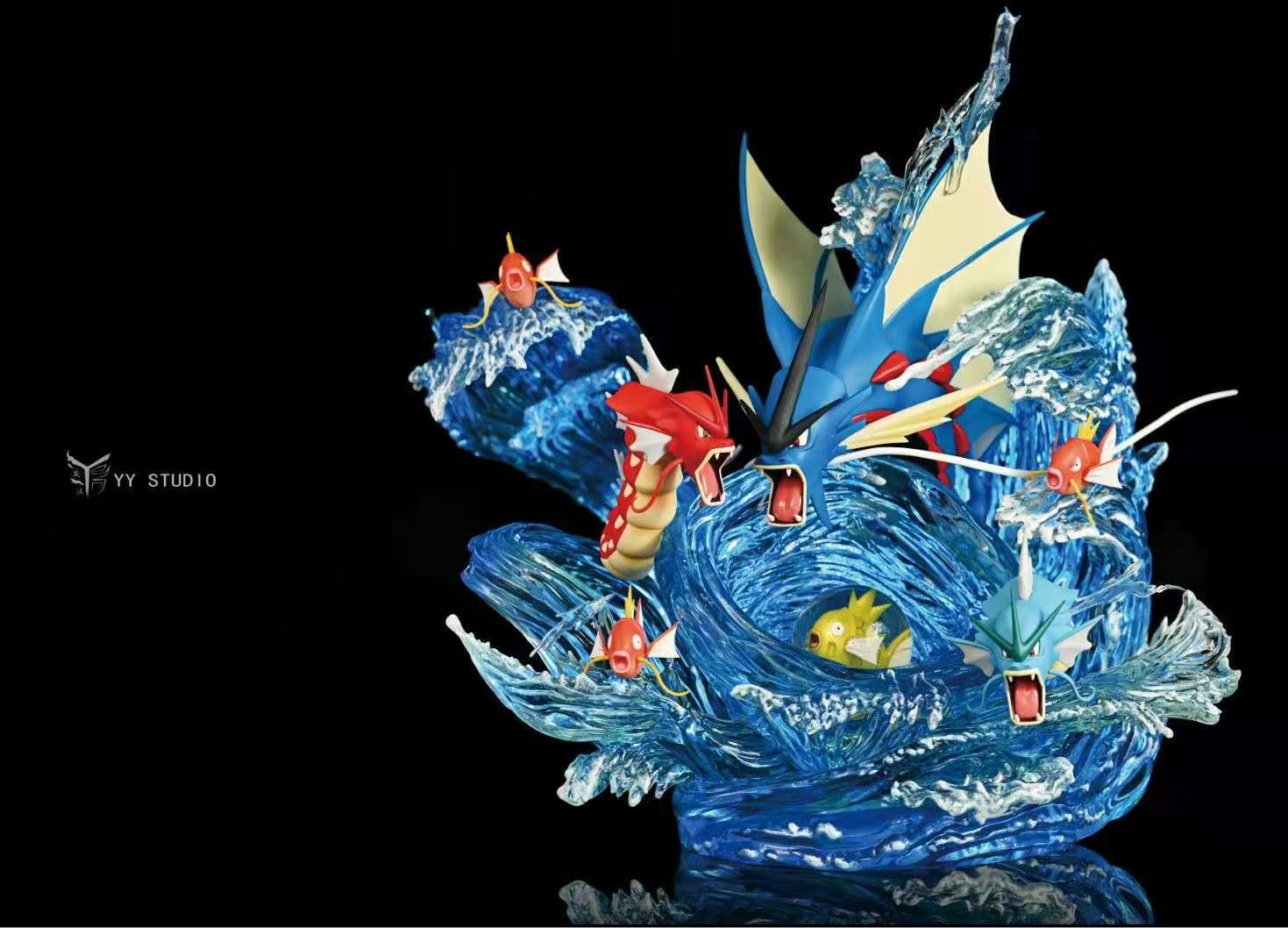 Angry Gyarados - Pokemon Resin Statue - YY Studios [In Stock]