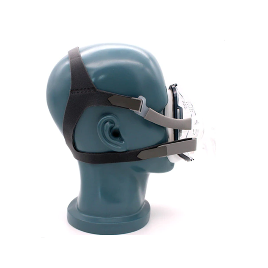 CPAP Full Face Mask With Adjustable Headgear 3 Size Cushions