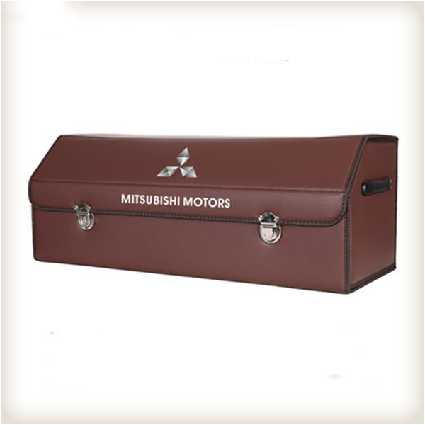 Car Trunk Leather Storage Box