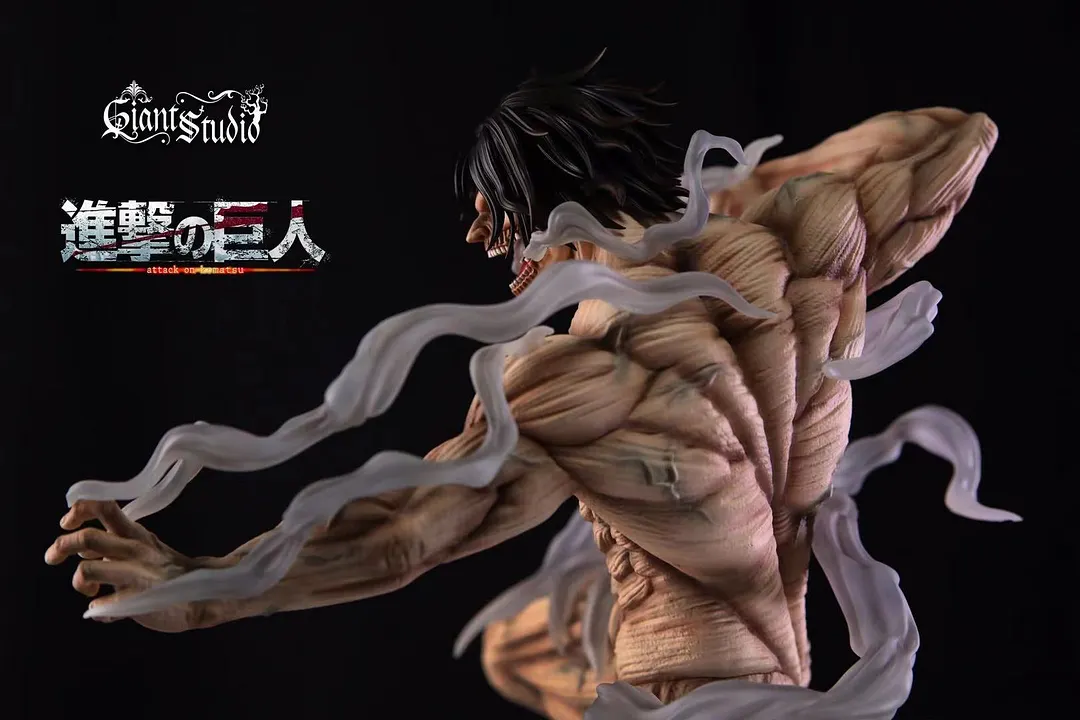 Attack Titan Eren Yeager with LED - Attack On Titan Resin Statue ...