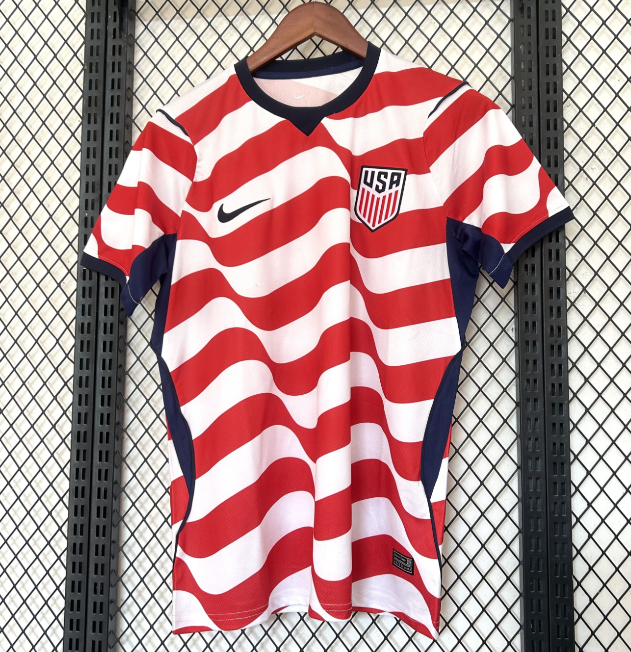 USMNT Nike USA 2026 Home Replica Custom Jersey - Red/White