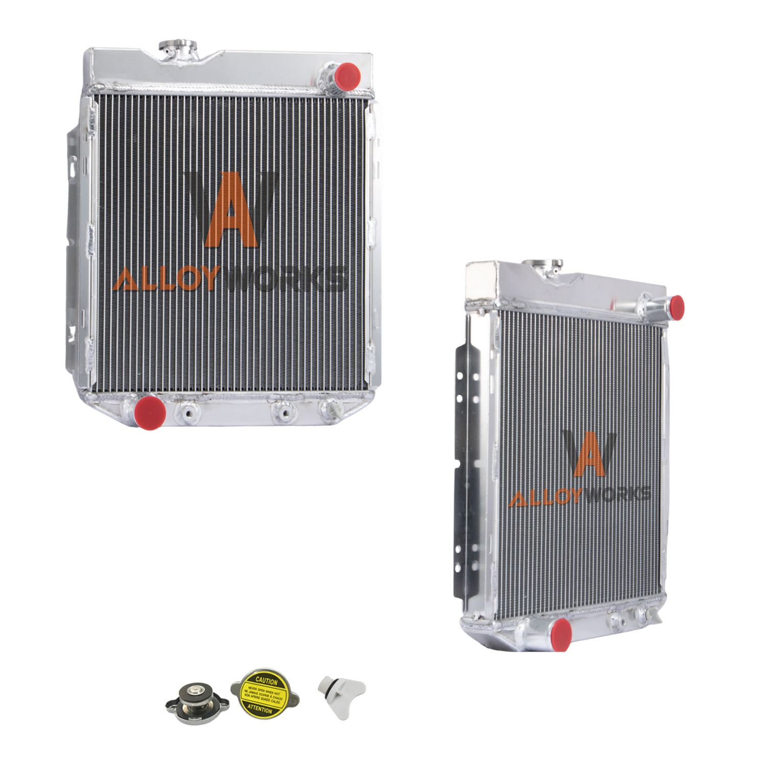 Alloyworks 3 Rows Radiator For 1960-1966 Ford Mustang Falcon Ranchero ...