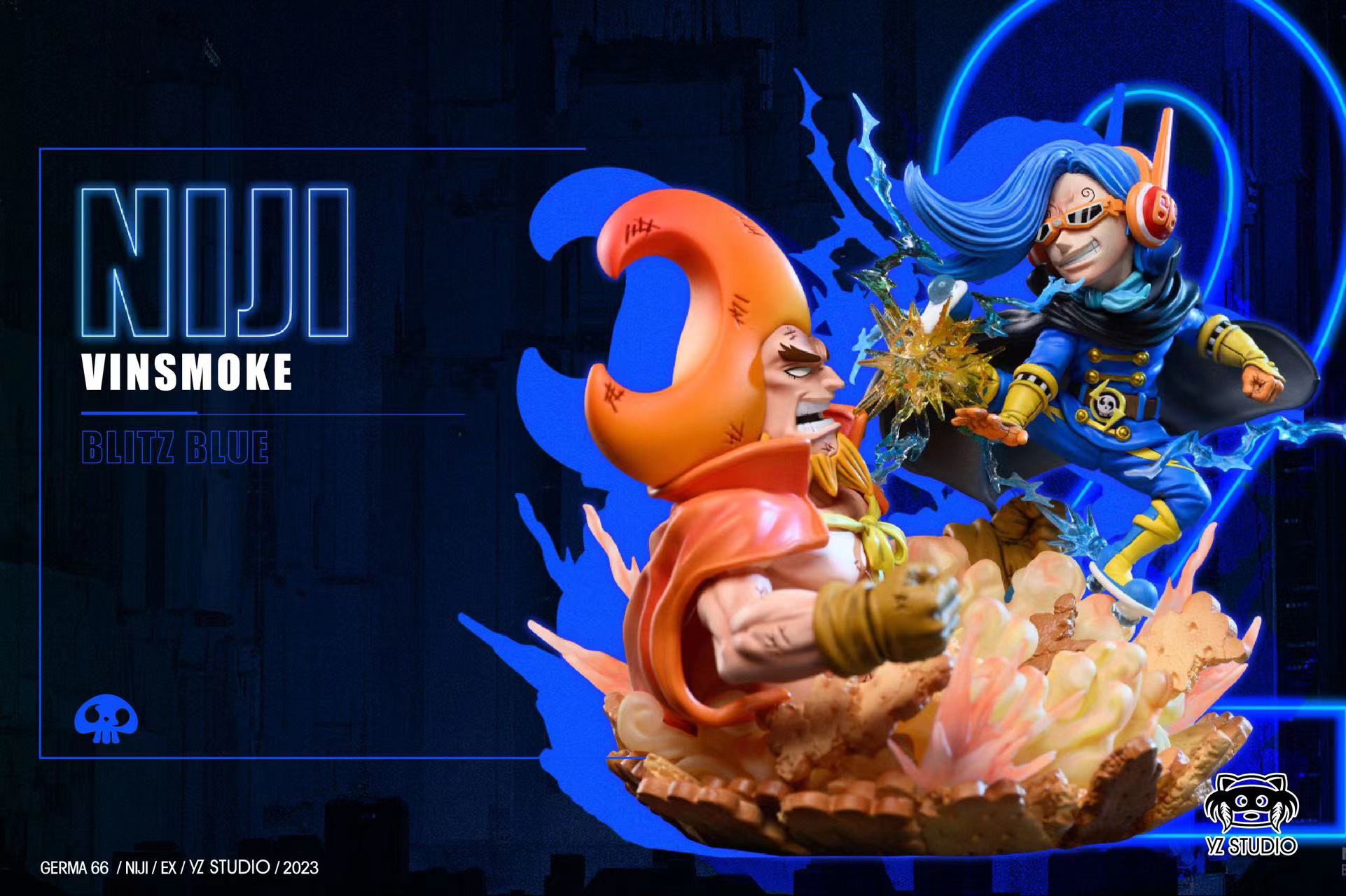 Vinsmoke Niji - ONE PIECE Statue - YZ Studios