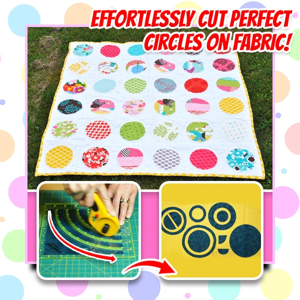 OMNIWHIRL CIRCLE CUTTER RULER