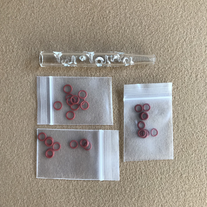 Vaphit 3D Dimpled Glass Stem with Carbhole