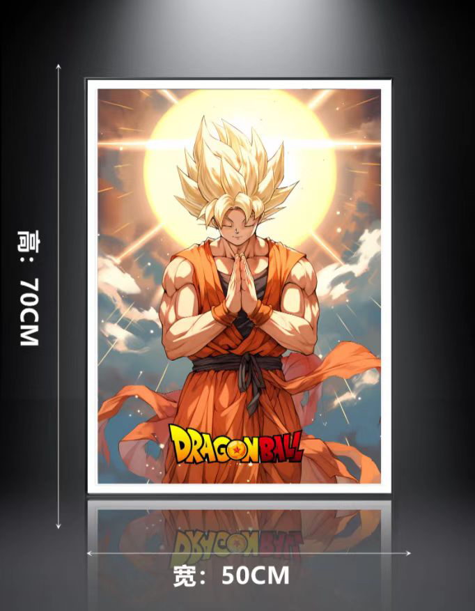 Blessing Son Goku Decorative Painting - Dragon Ball Decorative Painting ...