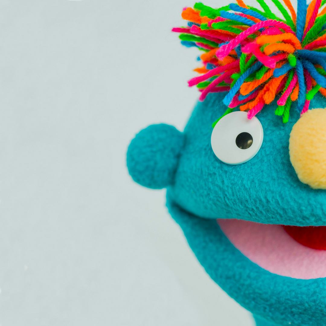 Hand Puppet Sewing Template with Instruction