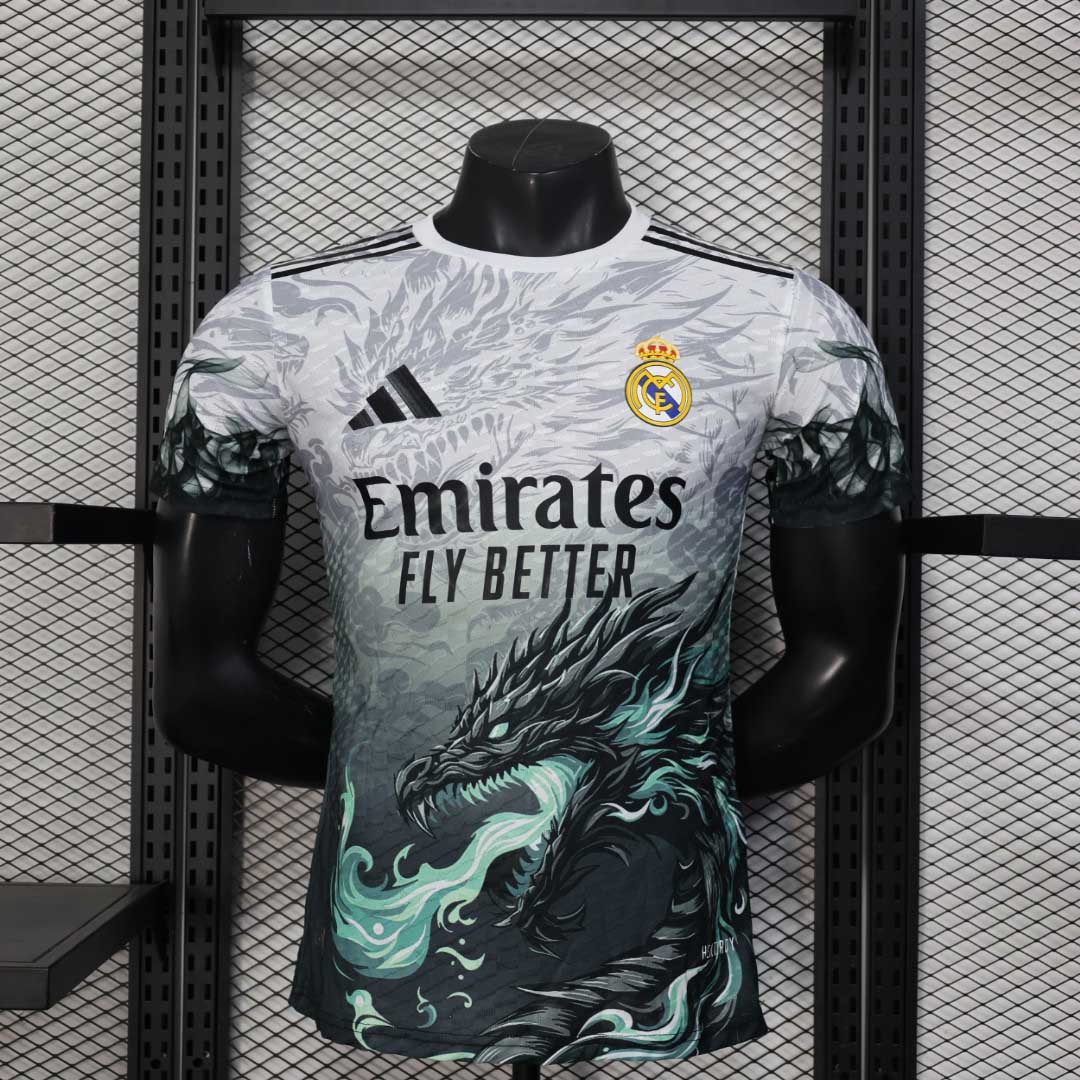 2025/2026 Player Version Real Madrid Charizard Football Jersey 1:1 Thai ...